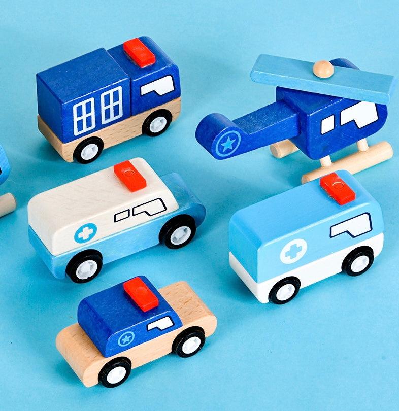 Miniature Wooden Toy Cars & Trucks and Tank Trucks | Wooden Vehicles ...